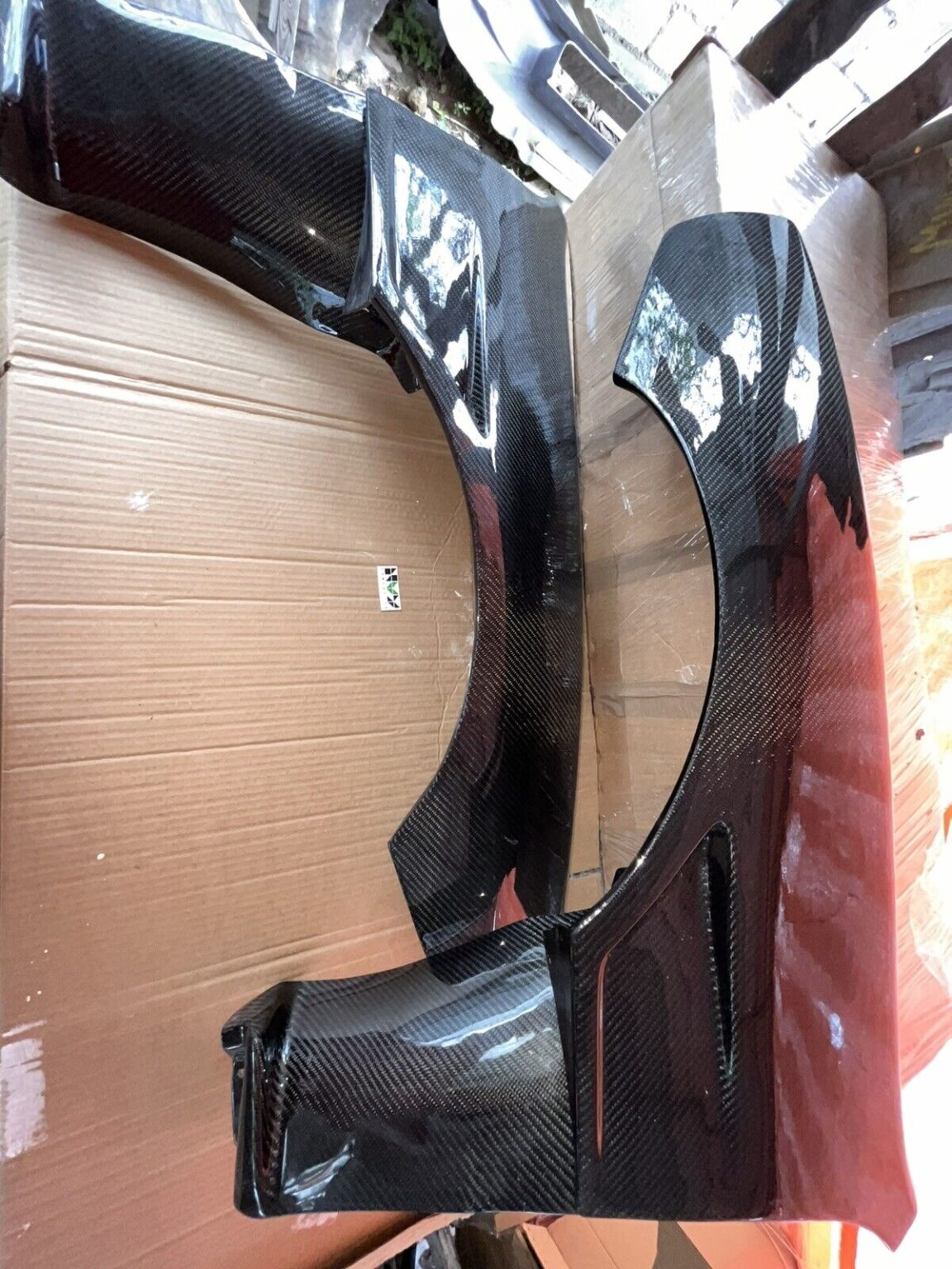 ACURA INTEGRA FRONT FENDER STYLE J’S + FENDER CUT OUT - NVY Composite